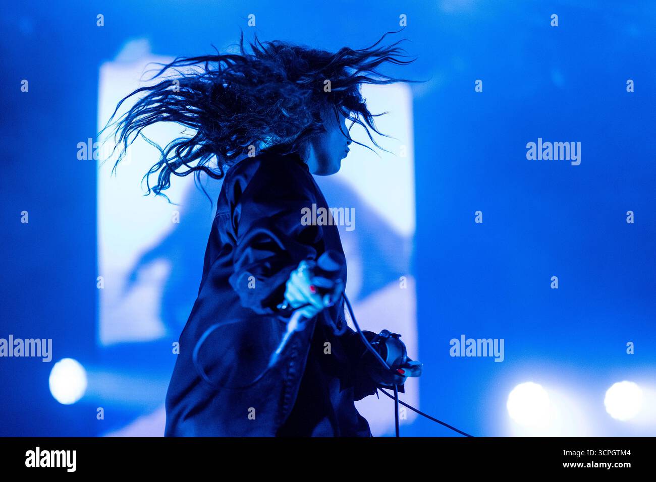 September 25, 2025: Jae Matthews singer with Boy Harsher band ...