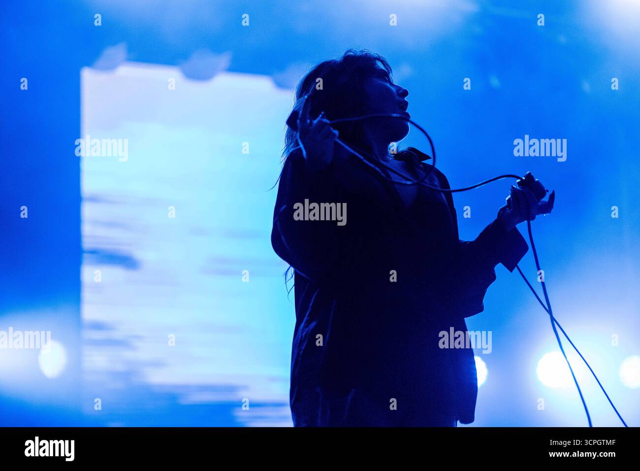 September 25, 2025: Jae Matthews singer with Boy Harsher band ...