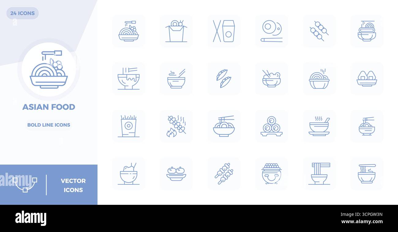 Korean food trends Stock Vector Images - Alamy