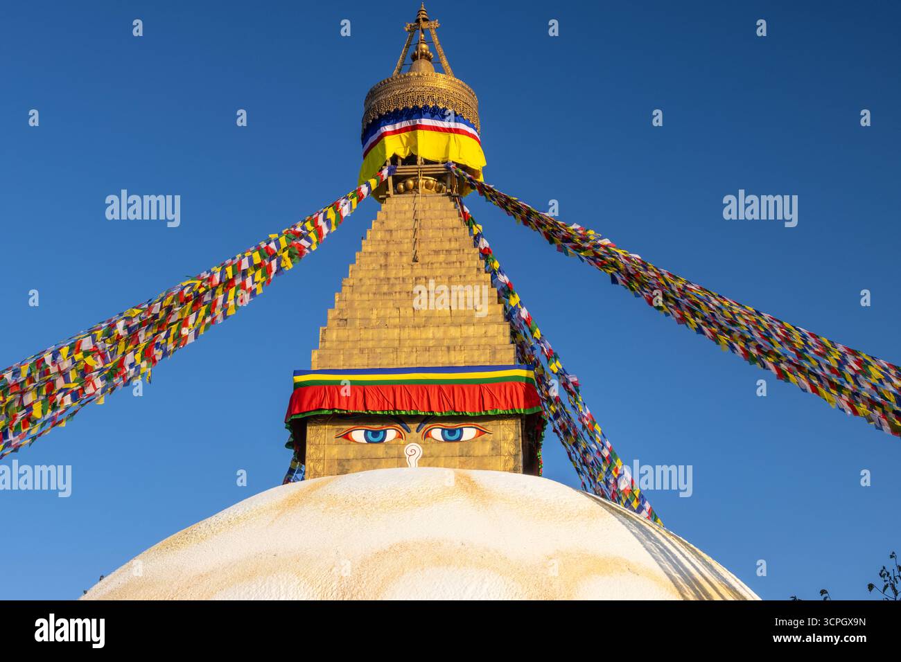 Boudhanath, Boudha Stupa, the largest stupa in Nepal, Buddhist ...