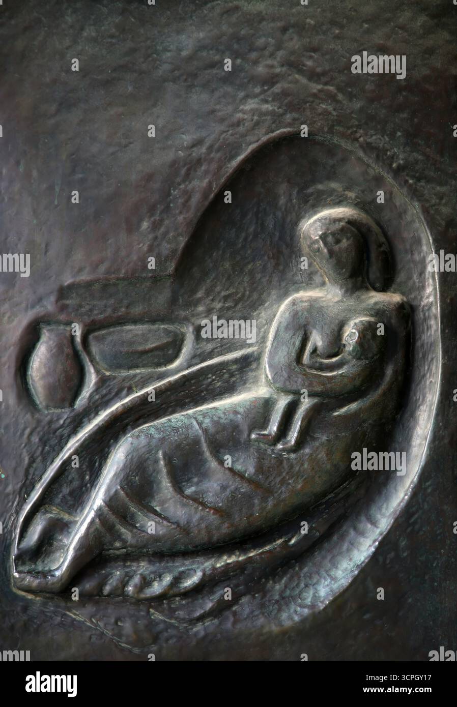Nativity of Jesus, Illustrations of Bible stories on the door of the ...