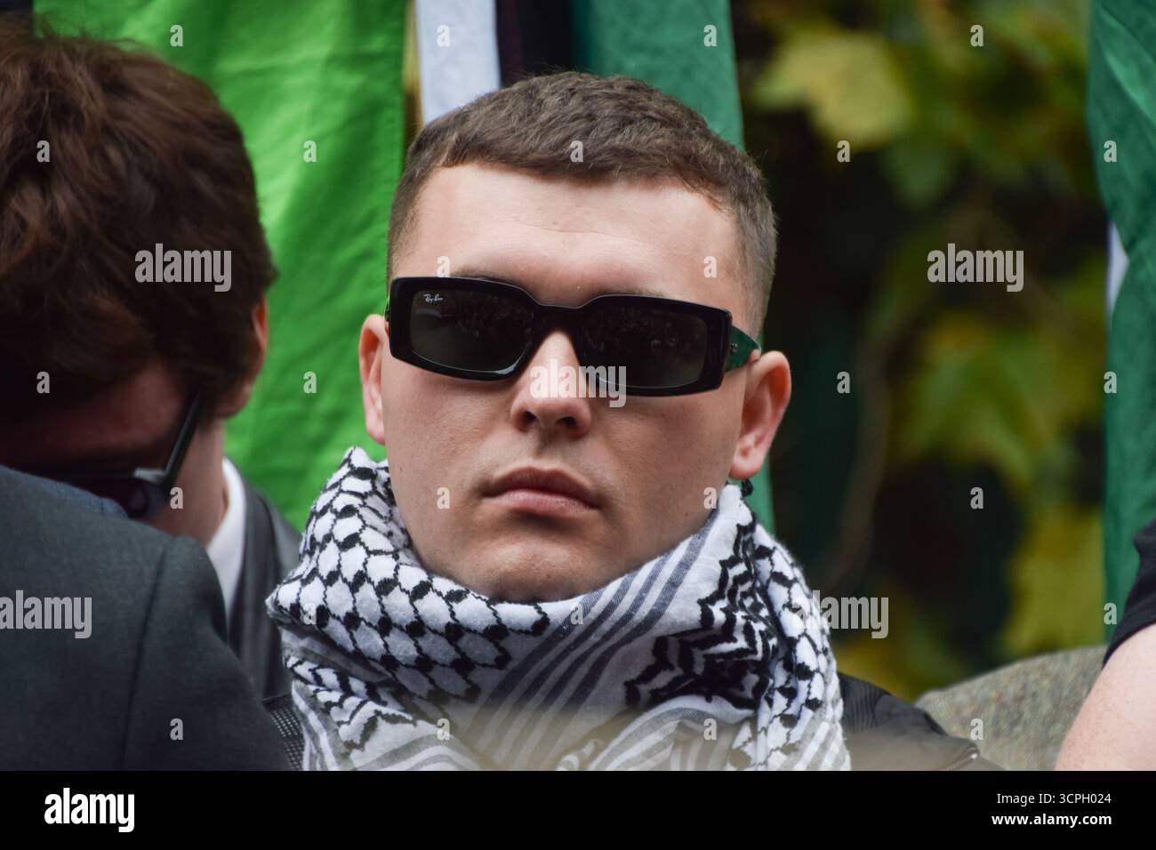 London, UK. 26th September 2025. Rapper Mo Chara of the Irish hip hop ...