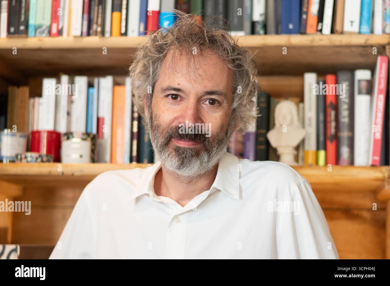 Pianist James Rhodes poses during the portrait session for the ...