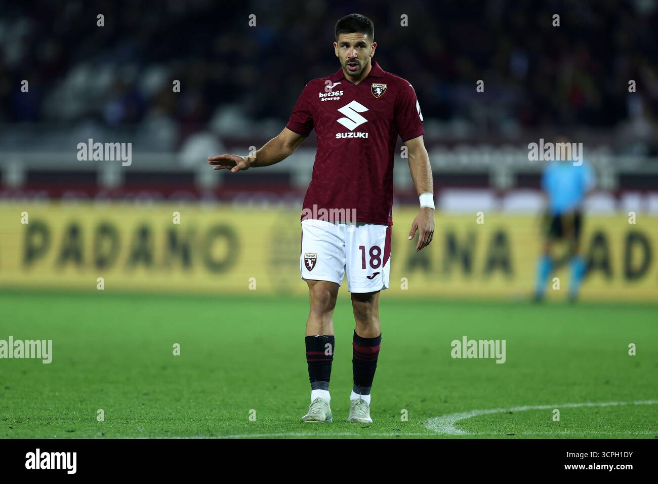 Giovanni Simeone of Torino Fc looks on during the Coppa Italia Round of ...
