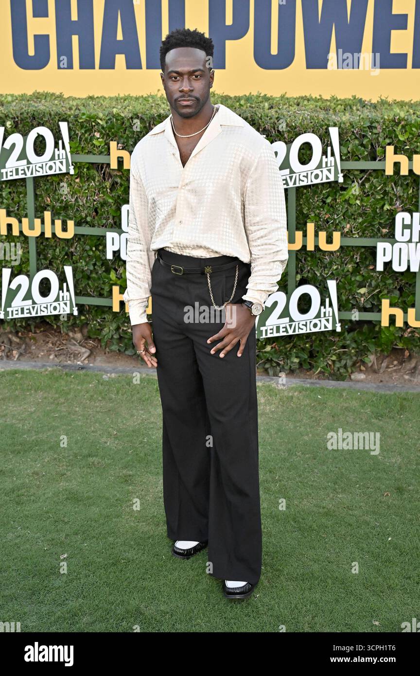 Quentin Plair bei der Premiere der Hulu-Serie Chad Powers im Rose Bowl ...