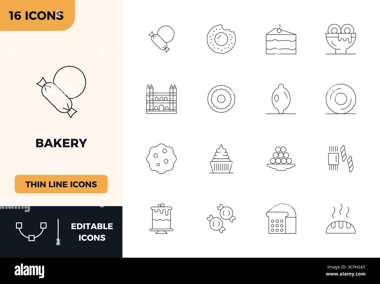 Flavors treats Stock Vector Images - Alamy