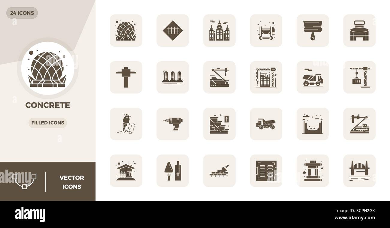 Precast concrete deck Stock Vector Images - Alamy