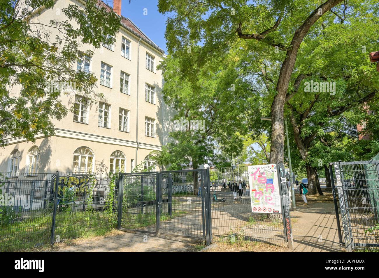 Campus Rütli CR, Rütlistraße, Neukölln, Berlin, Deutschland *** Campus ...