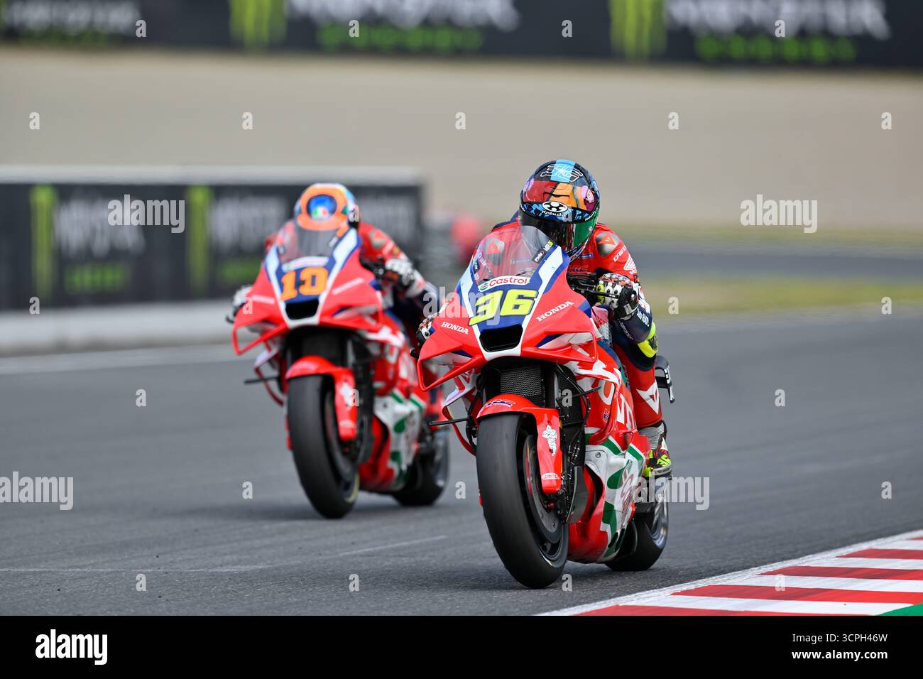 36 MIR Joan (spa), Honda Team, Honda RC213V, action during the 2025 ...