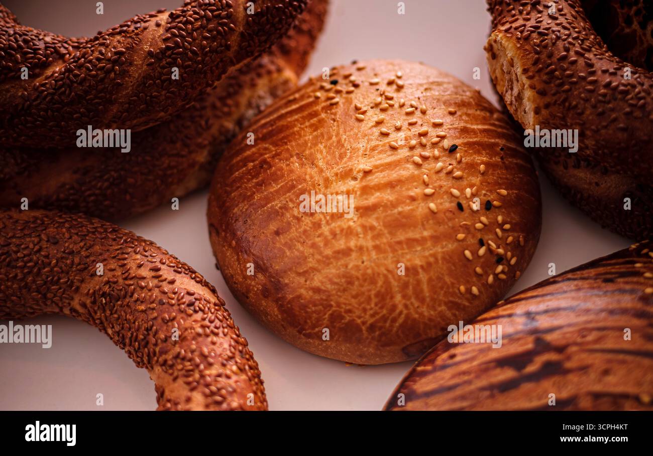 Homemade breakfast including breads hi-res stock photography and images ...