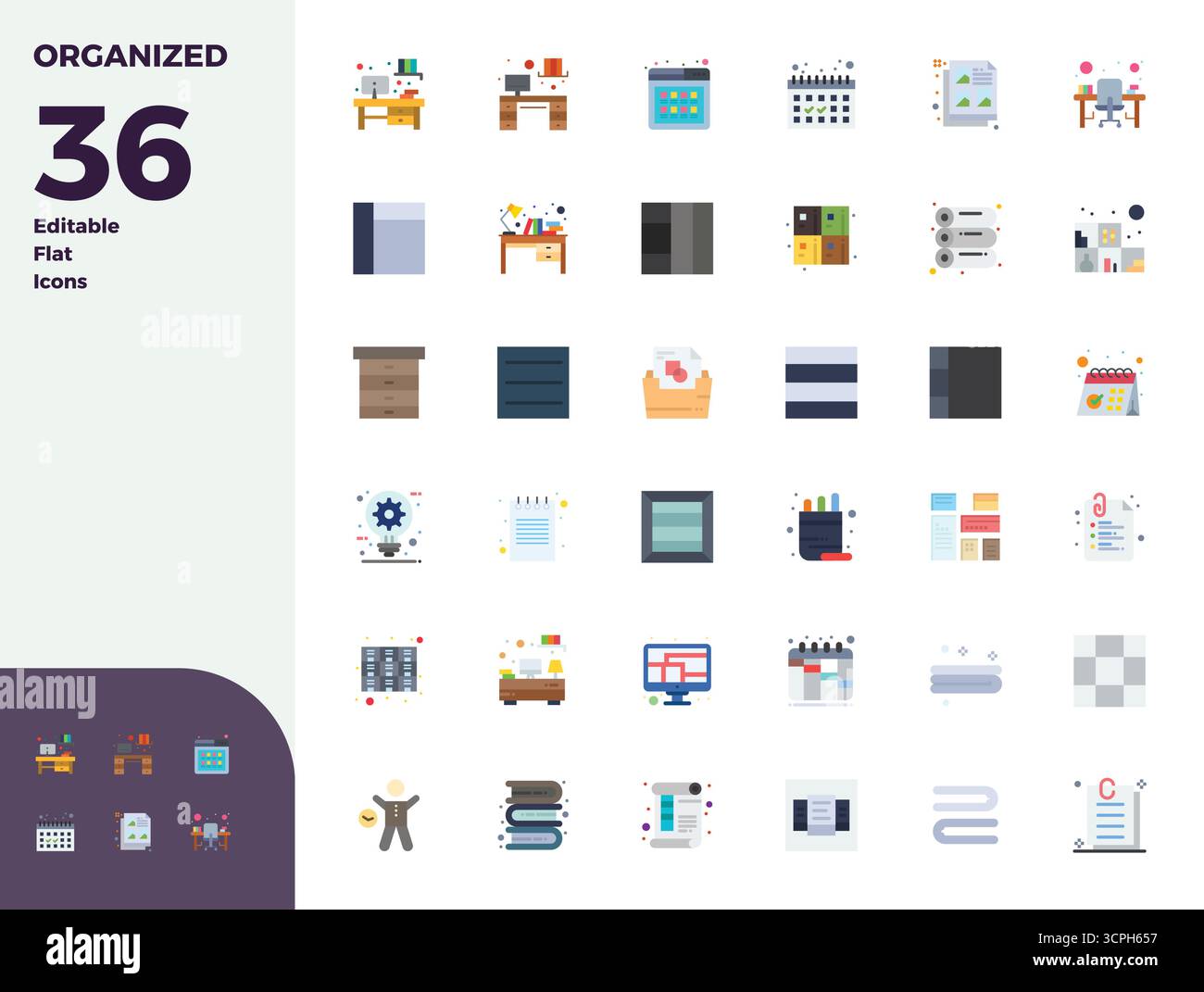 Well organized format Stock Vector Images - Alamy