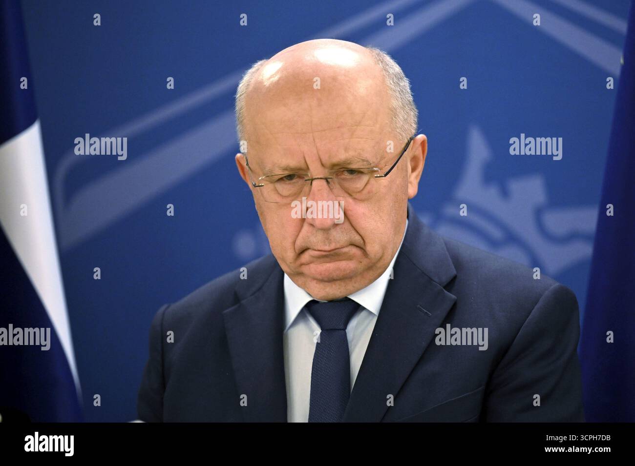 EU Commissioner for Defence and Space, Lithuanian Andrius Kubilius ...