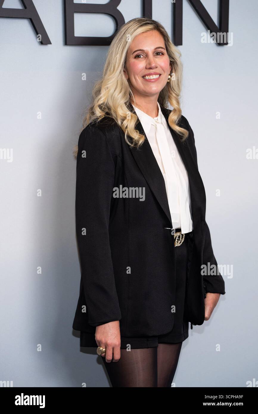 Ilda Diffley poses for photographers upon arrival at the premiere of ...