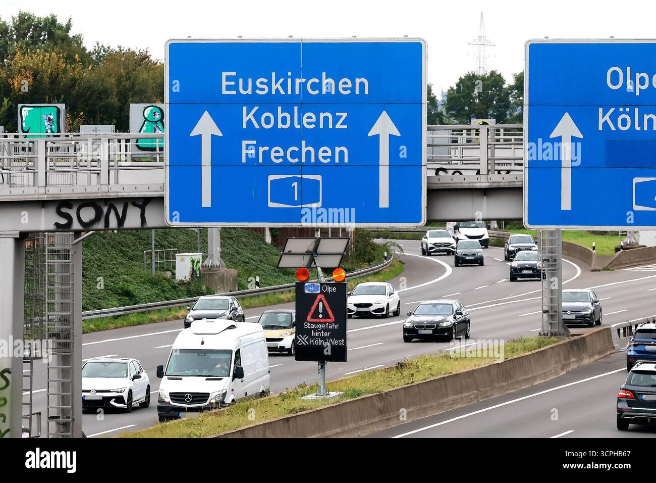 Stilvolle Autobahnkreuz Kln West Fotos