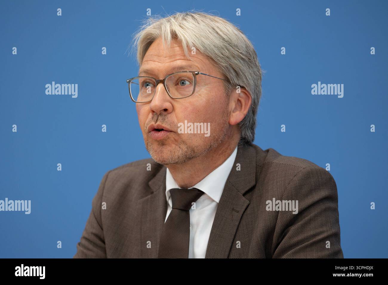 Christian Strunk, Praesident des Bundesverbandes Mineralische Rohstoffe ...