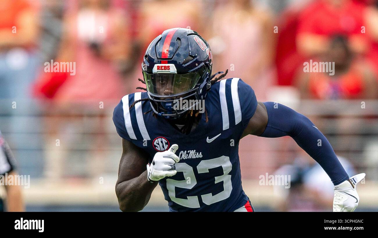 Mississippi linebacker Jarcoby Hopson (23) during the first half of an ...