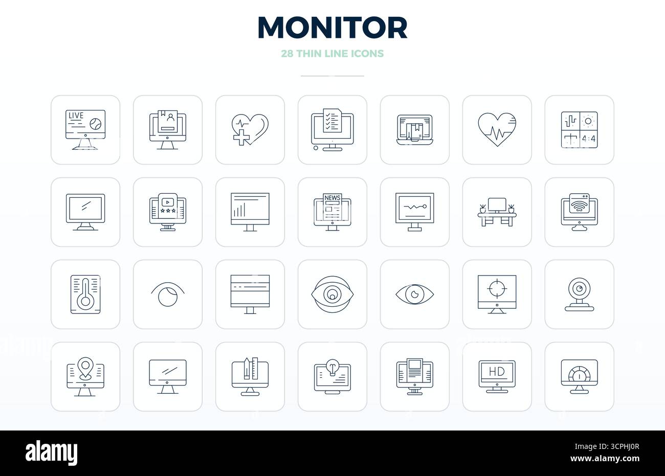 Monitoring output Cut Out Stock Images & Pictures - Alamy