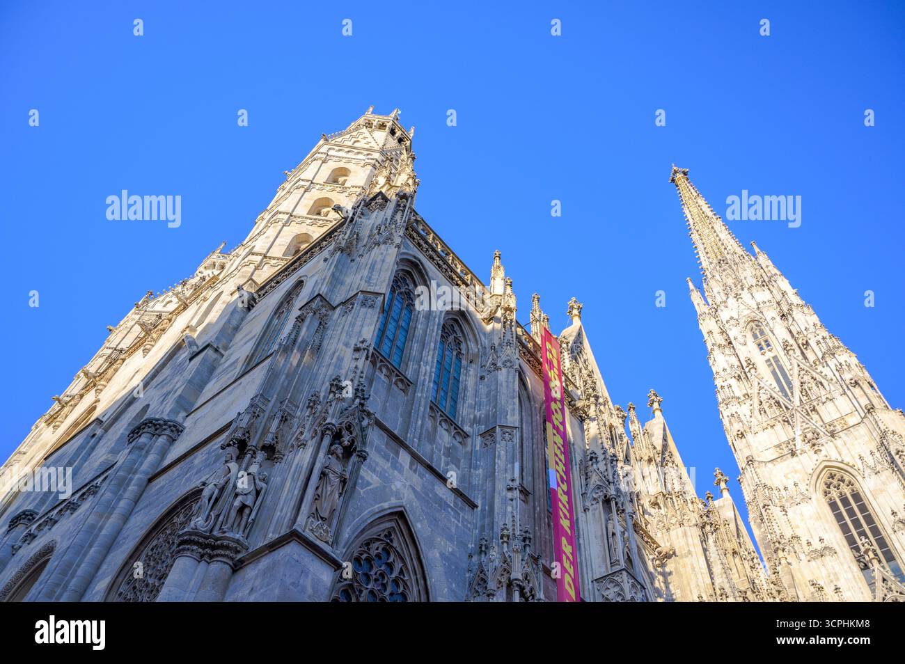 Vienna, Austria - June 4, 2022: St. Stephen's Cathedral showcases ...