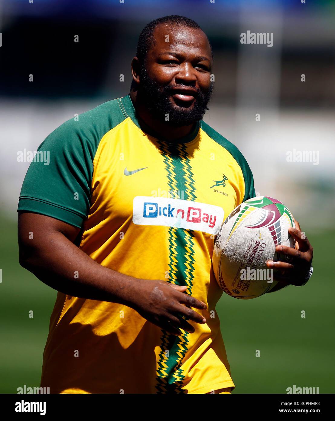 DURBAN, SOUTH AFRICA - SEPTEMBER 26: Ox Nche of South Africa during the ...