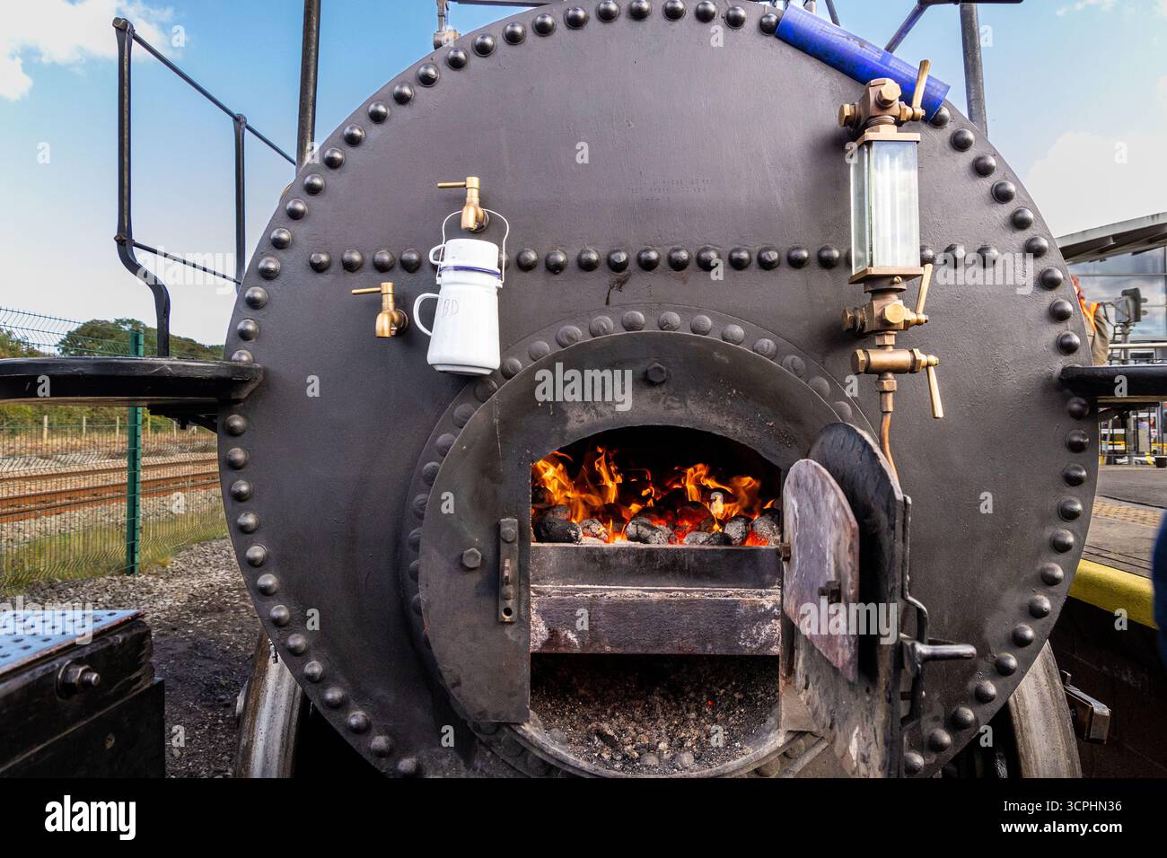 Shildon, UK, 25 September 2025. Replica of Locomotion no.1 runs along ...