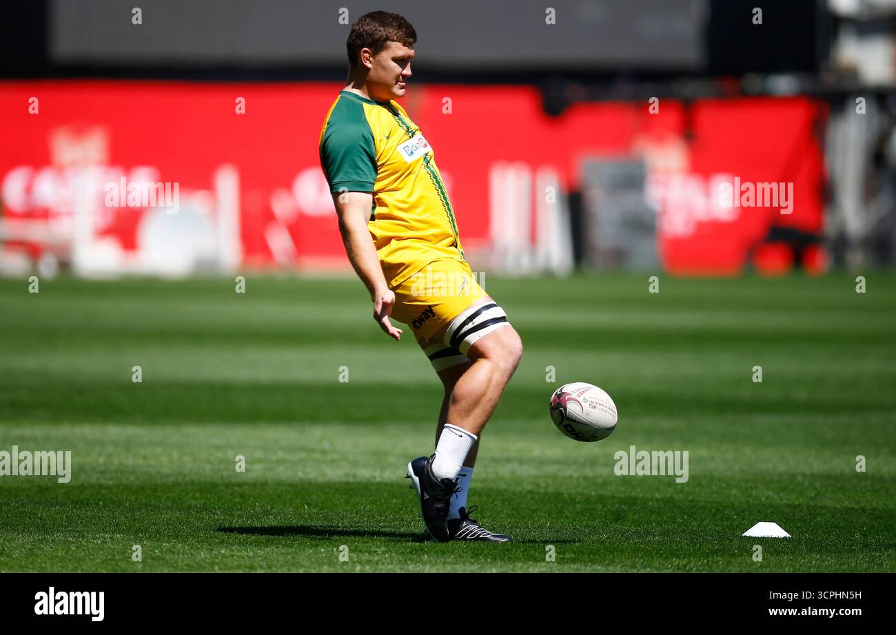 DURBAN, SOUTH AFRICA - SEPTEMBER 26: Jasper Wiese of South Africa ...