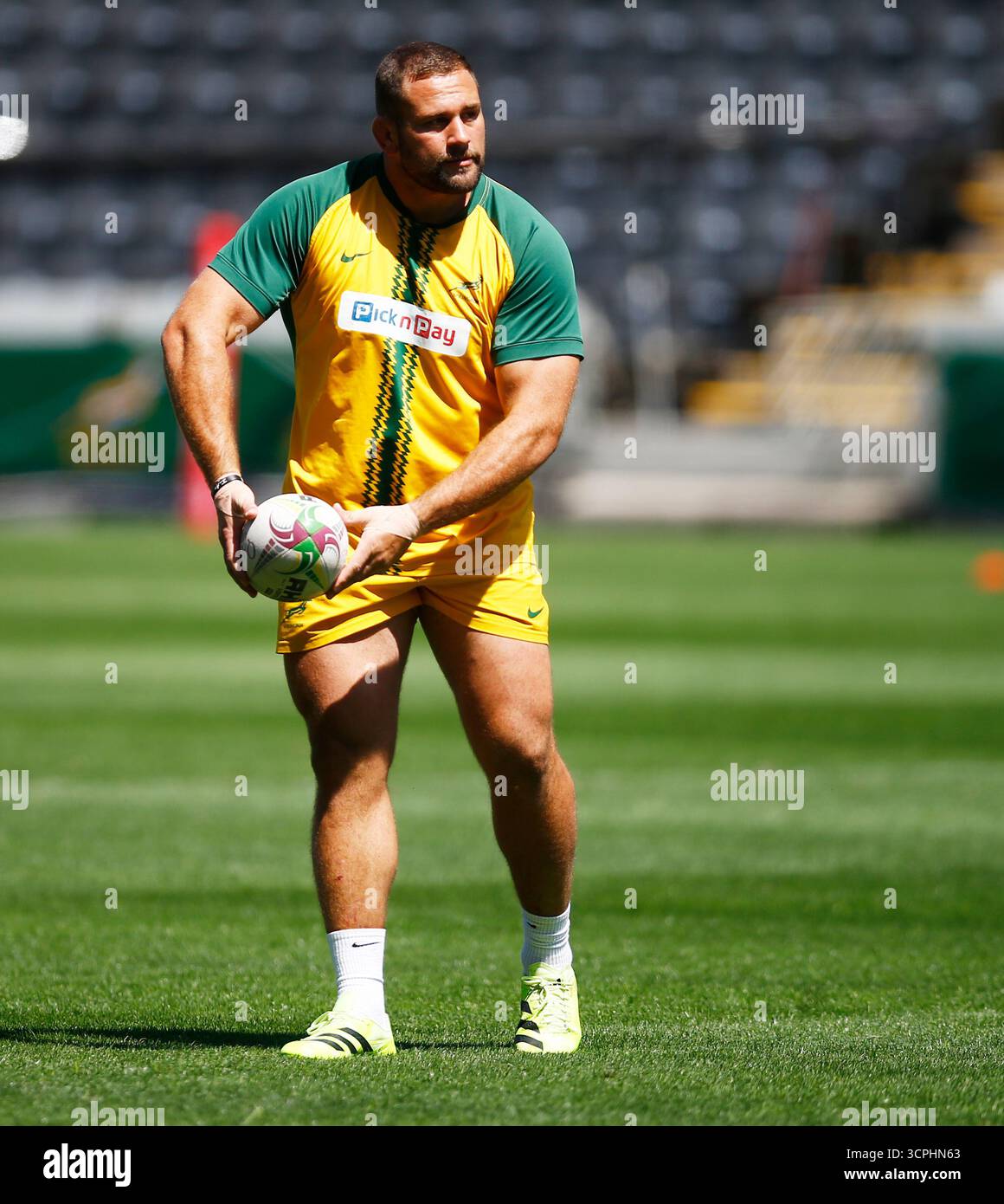 DURBAN, SOUTH AFRICA - SEPTEMBER 26: Thomas du Toit of South Africa ...