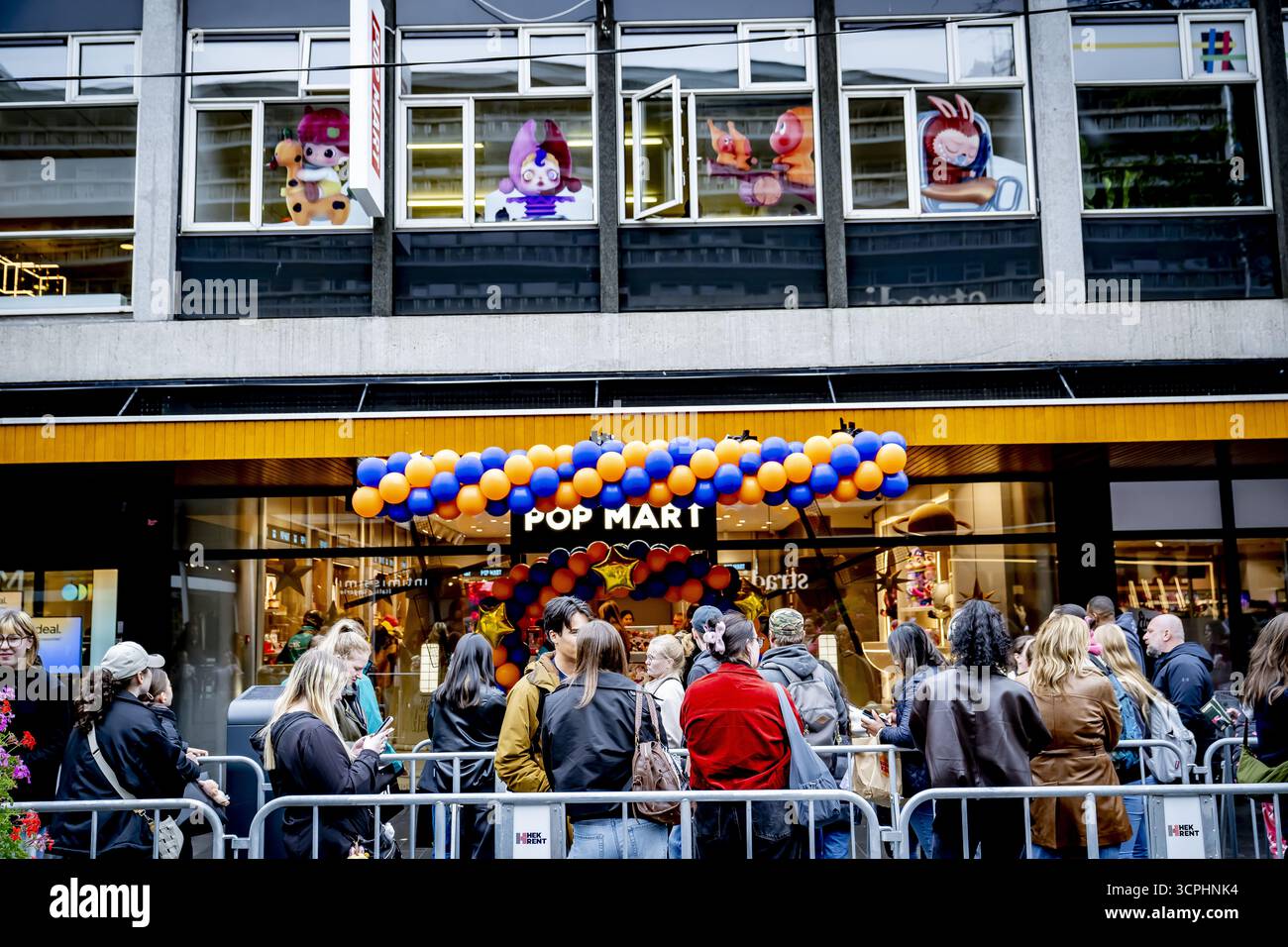 ROTTERDAM - Labubu dolls are for sale at the new Pop Mart store, a ...