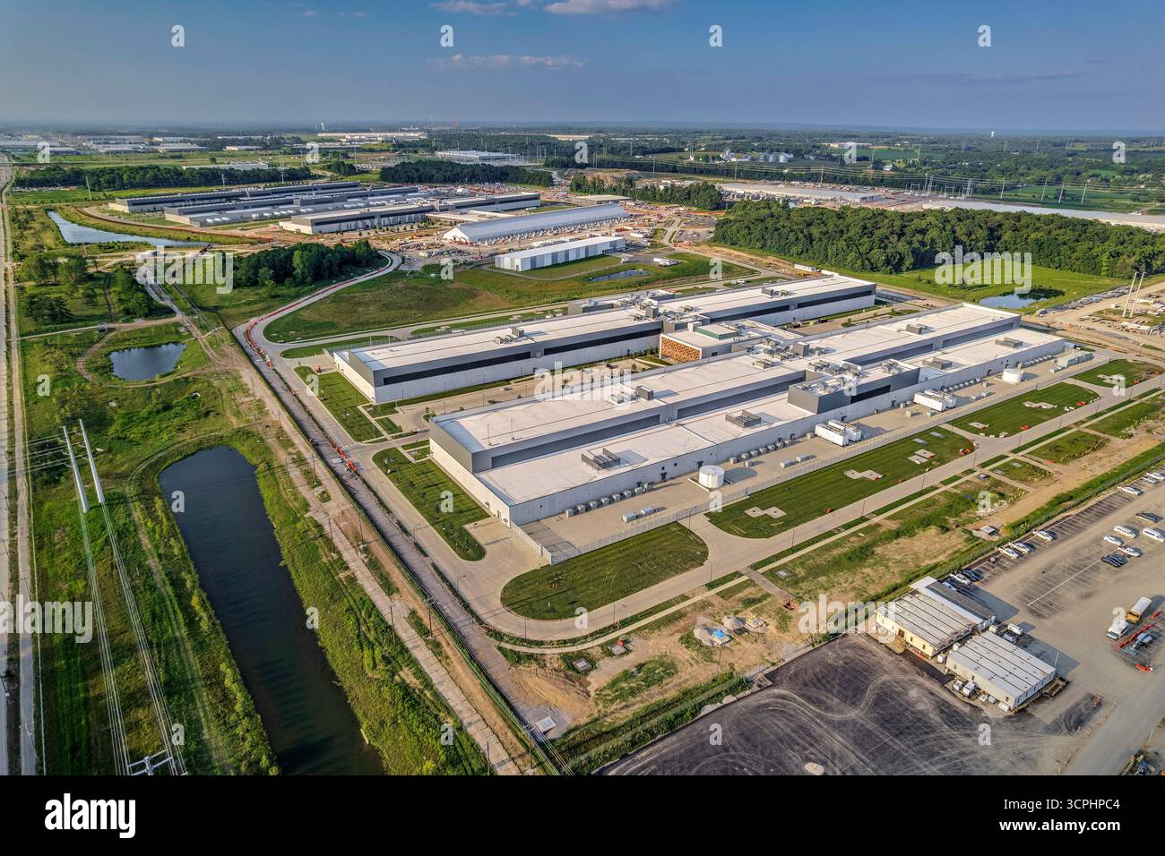 New Albany, Ohio, USA. 1st Aug, 2025. Meta's New Albany data center ...