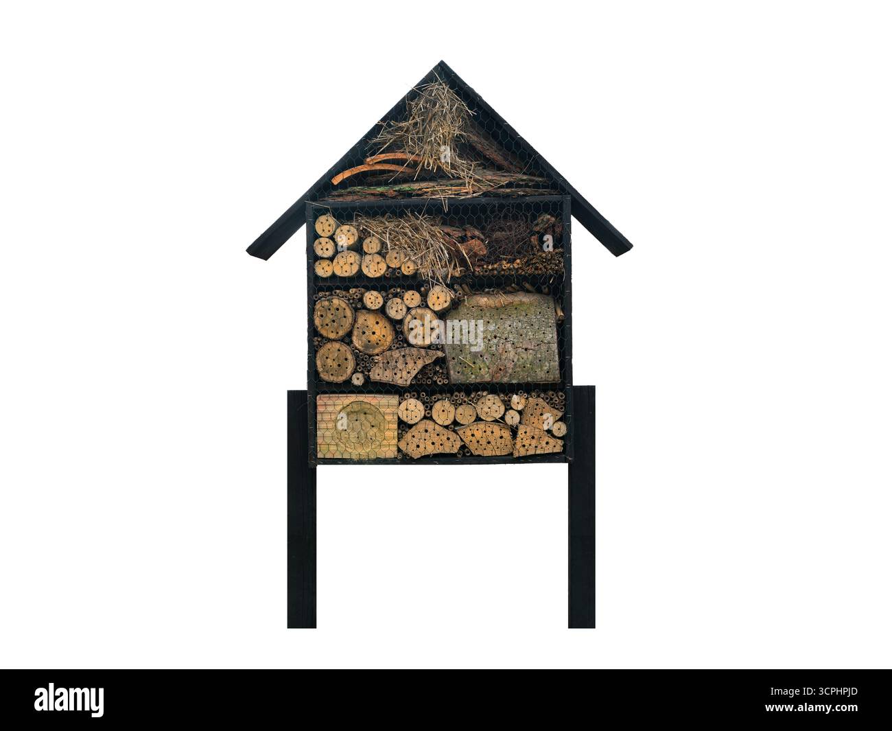 Handmade insect house hi-res stock photography and images - Alamy