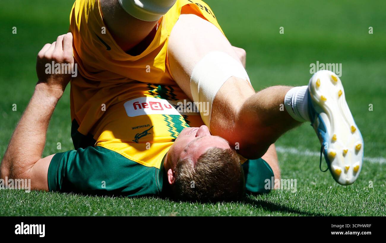 DURBAN, SOUTH AFRICA - SEPTEMBER 26: Pieter-Steph du Toit of South ...