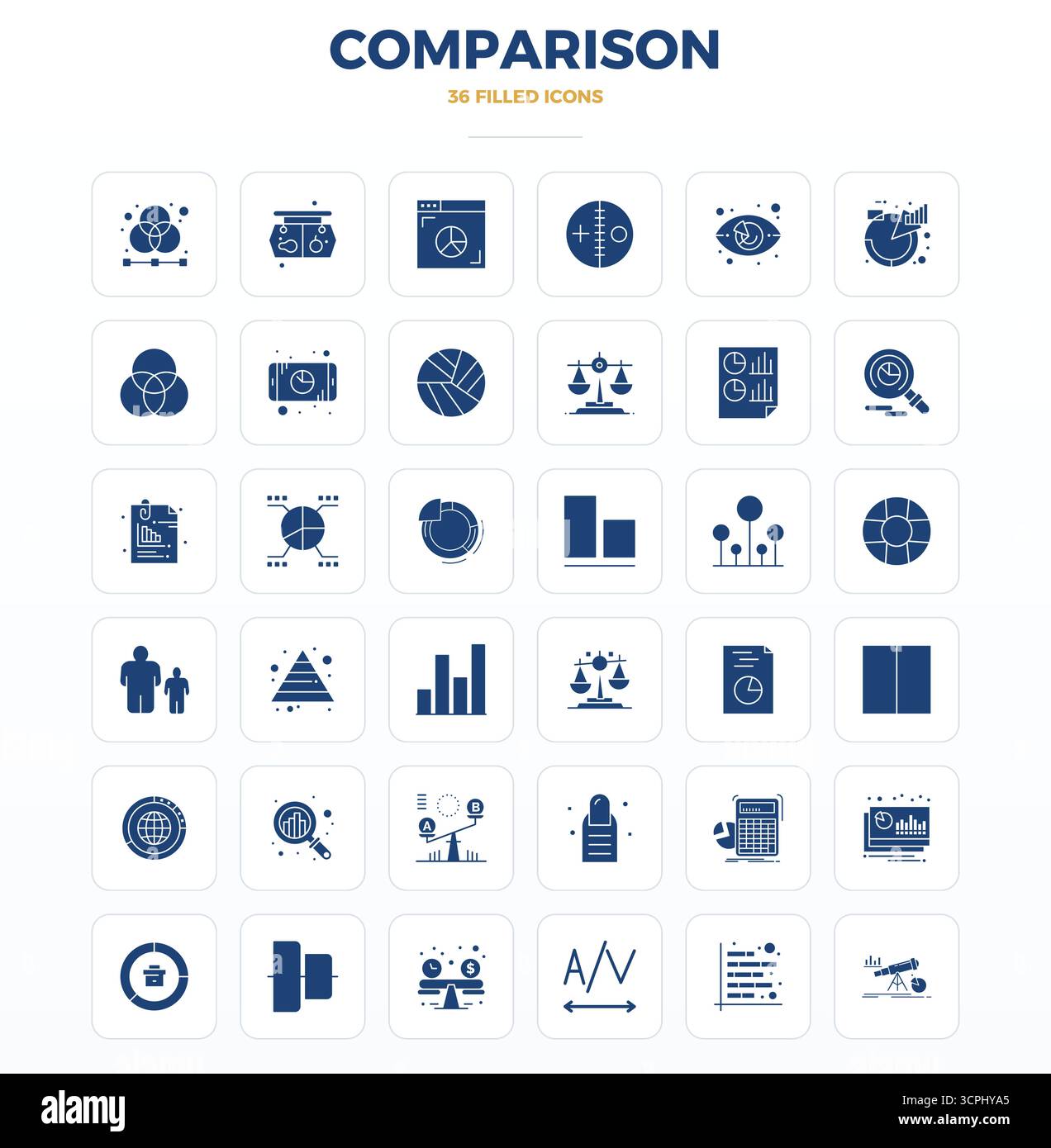 Compare efficiency improvements Stock Vector Images - Alamy