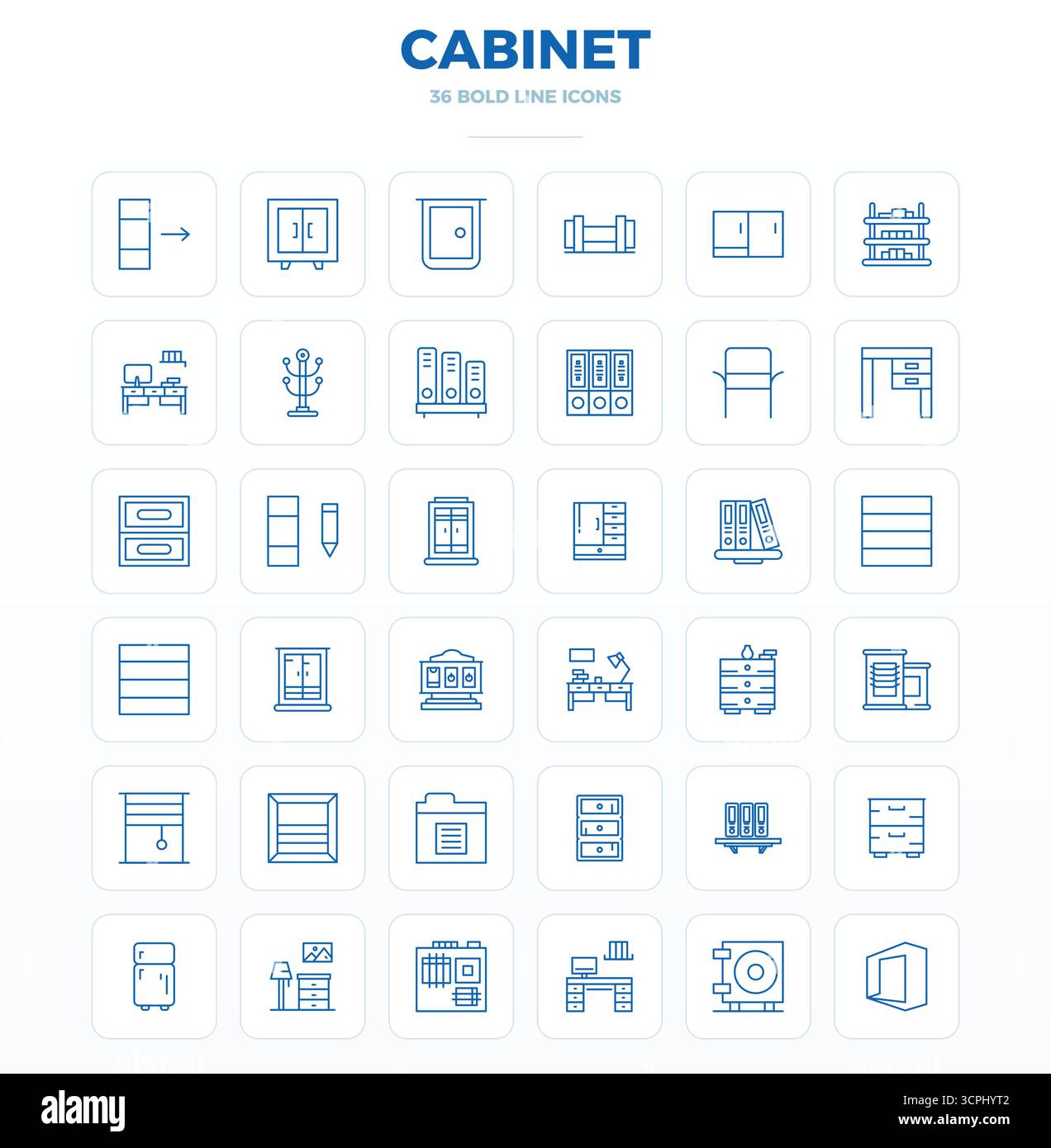 Built in desk and cabinets Stock Vector Images - Alamy