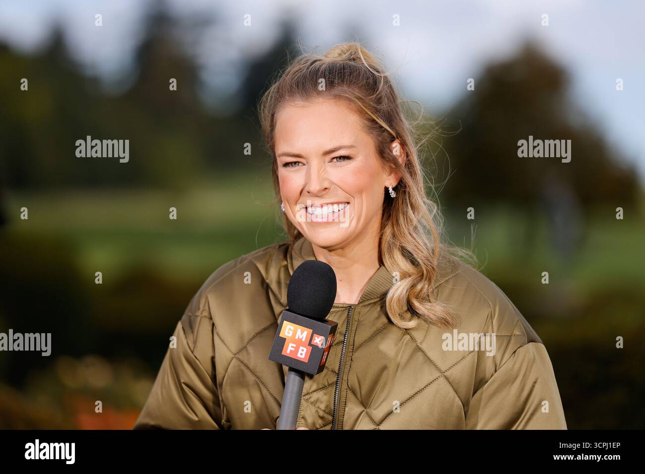 NFL Network host Jamie Erdahl smiles on the set of Good Morning ...