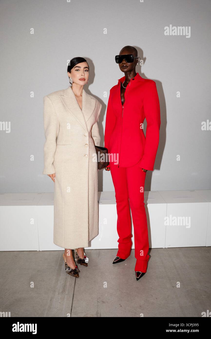 Izi Angus , guest Milan Fashion Week - Women S/S 2026 Sportmax Fashion ...