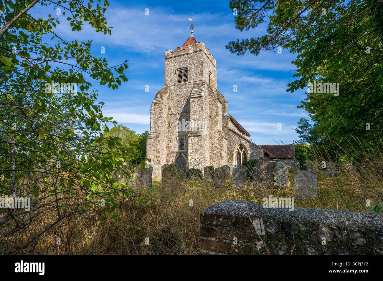 St Peter's Church Firle East Sussex England Uk Stock Photo - Alamy
