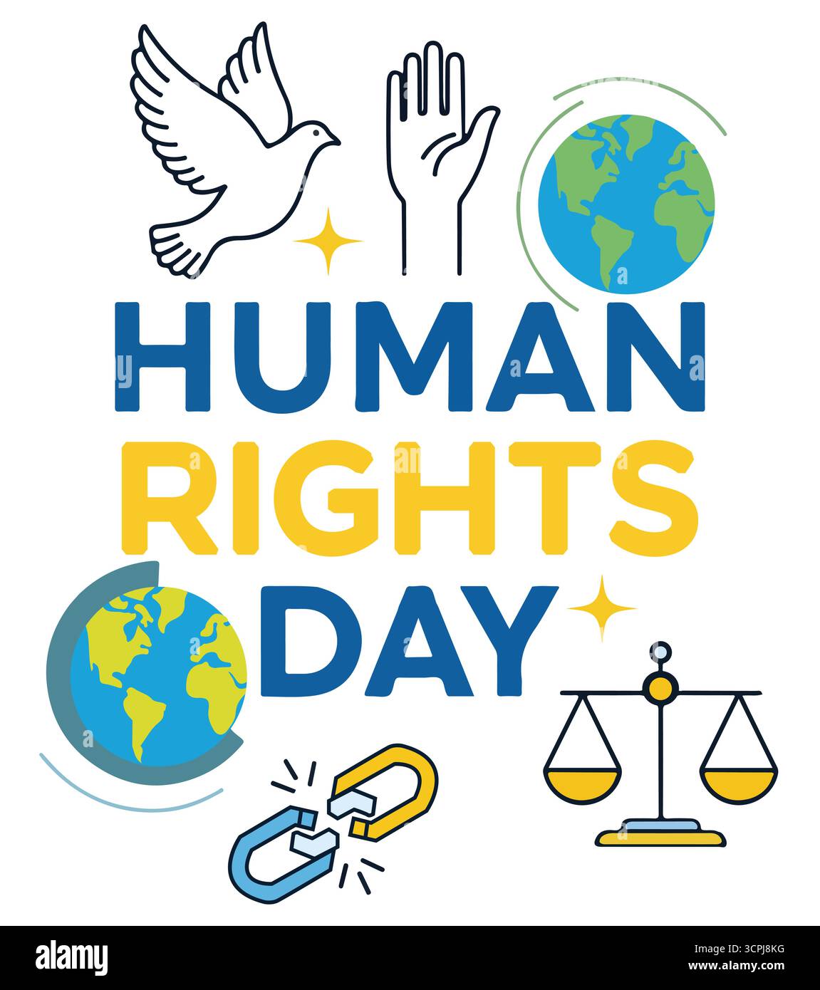 Broken justice scale Stock Vector Images - Alamy