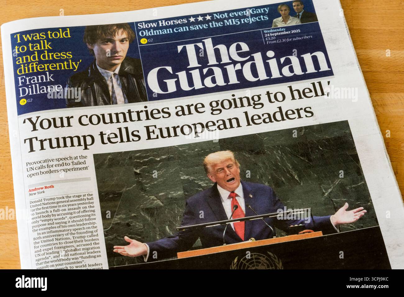 Donald trump un september 23 2025 hi-res stock photography and images ...