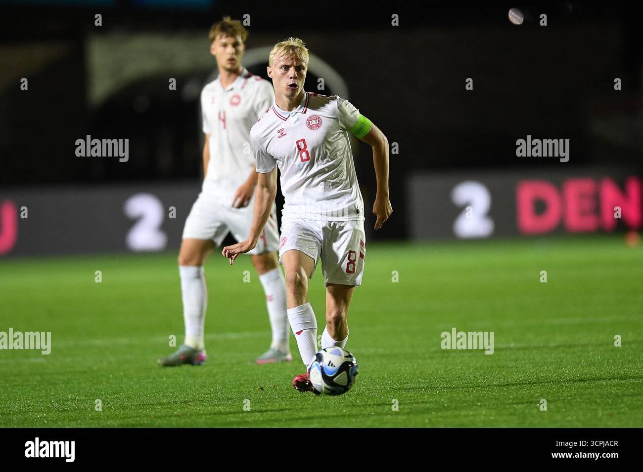 Rodney Parade Oscar Hojlund of Denmark during U21 Euro Qualifier ...