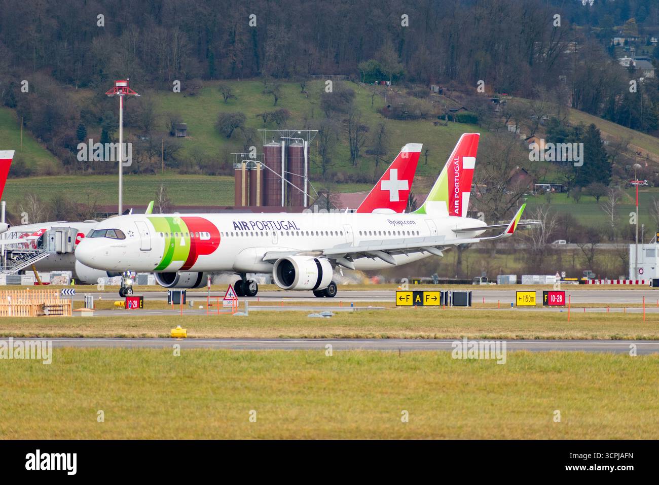 Zurich, Switzerland, January 23, 2025 CS-TXF TAP Air Portugal Airbus ...