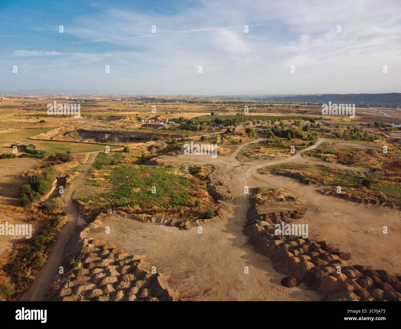 Expansive landscape patchwork fields hi-res stock photography and ...