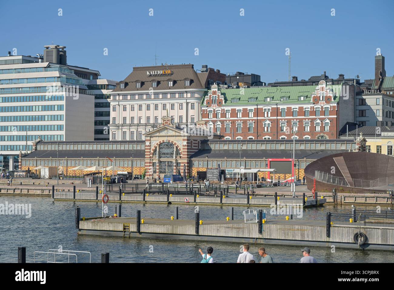 Alte Markthalle Vanha Kauppahalli, Eteläranta, Altstadt, Stadthafen ...