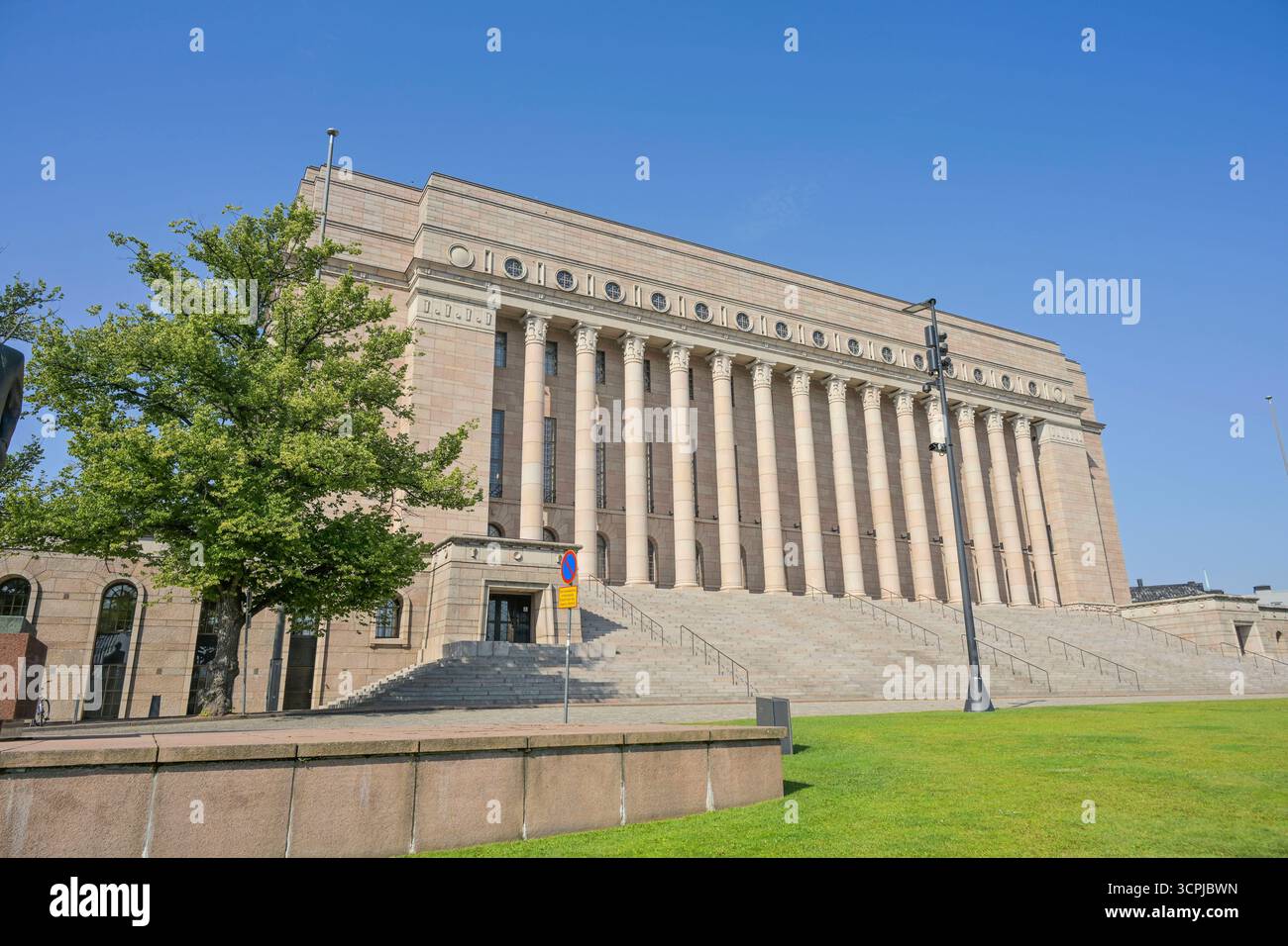 Nationales Parlament, Parlamentsgebäude Eduskuntatalo, Mannerheimintie ...