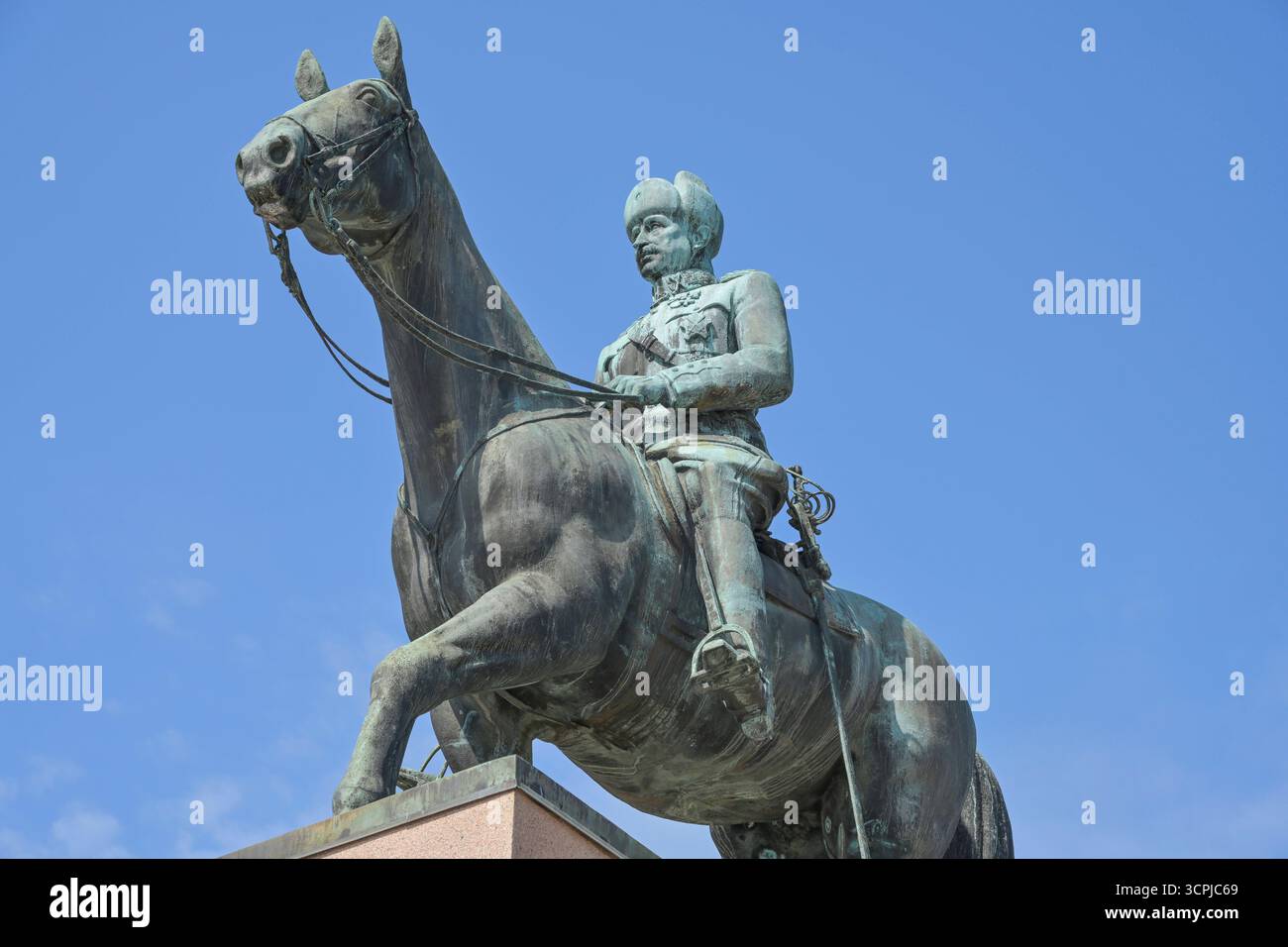 Reiterdenkmal Carl Gustaf Emil Mannerheim, Mannerheimintie, Helsinki ...