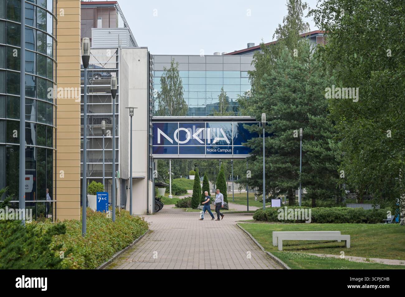 Nokia Campus, Karakaari, Espoo, Region Helsinki, Finnland *** Nokia ...