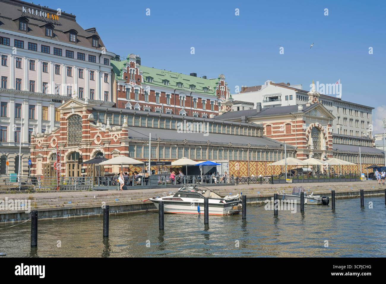 Alte Markthalle Vanha Kauppahalli, Eteläranta, Altstadt, Stadthafen ...