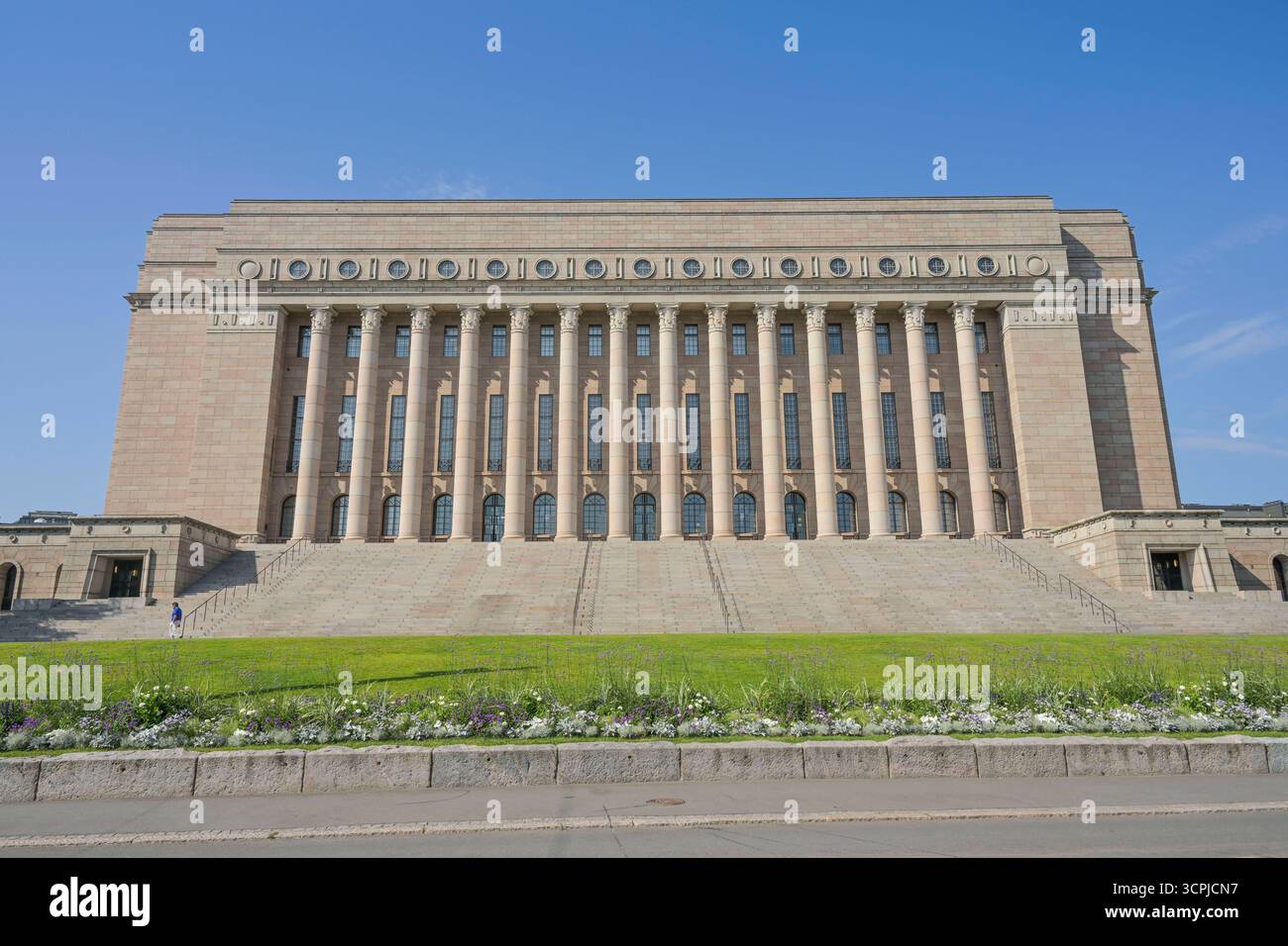 Nationales Parlament, Parlamentsgebäude Eduskuntatalo, Mannerheimintie ...
