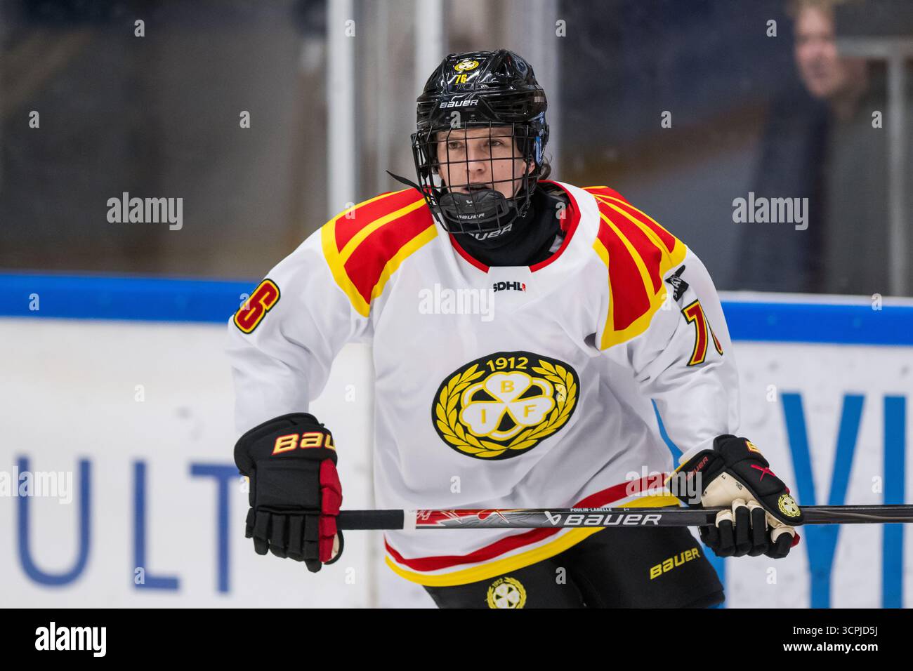 250926 Brynäs Maude Poulin-Labelle under ishockeymatchen i SDHL mellan ...