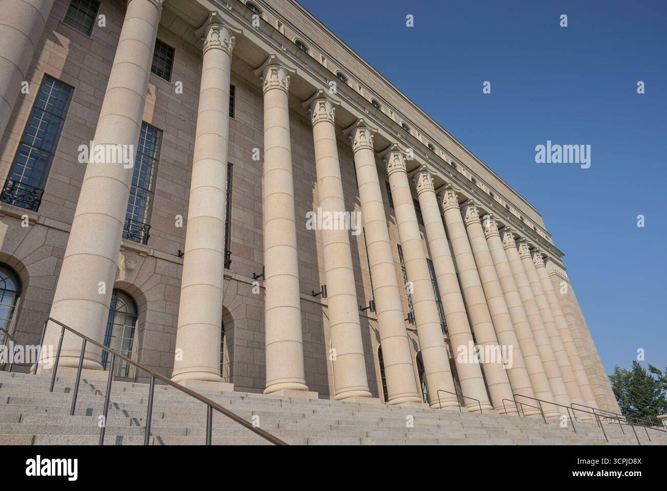 Nationales Parlament, Parlamentsgebäude Eduskuntatalo, Mannerheimintie ...