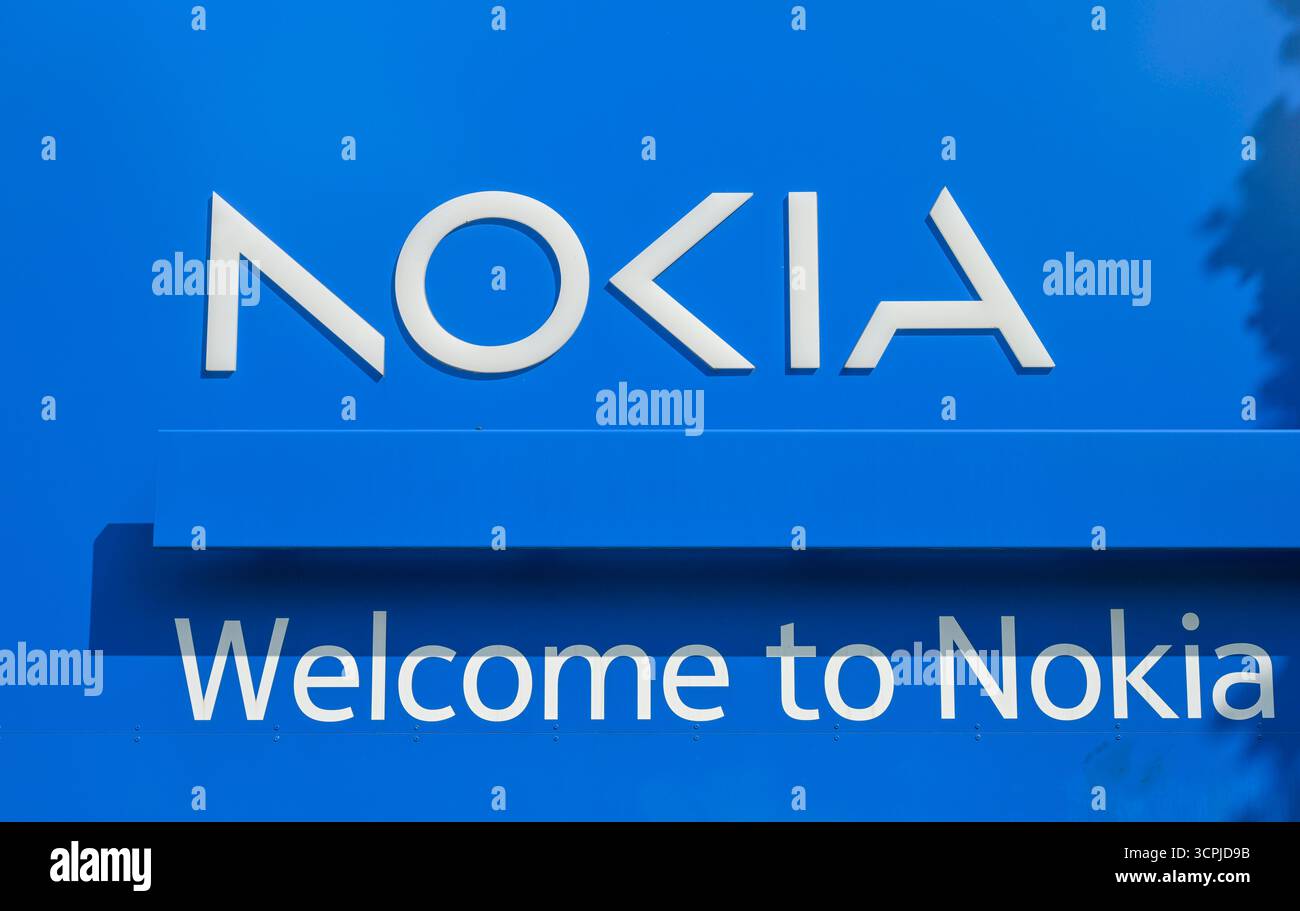 Nokia Hauptquartier und Campus, Karakaari, Espoo, Region Helsinki ...