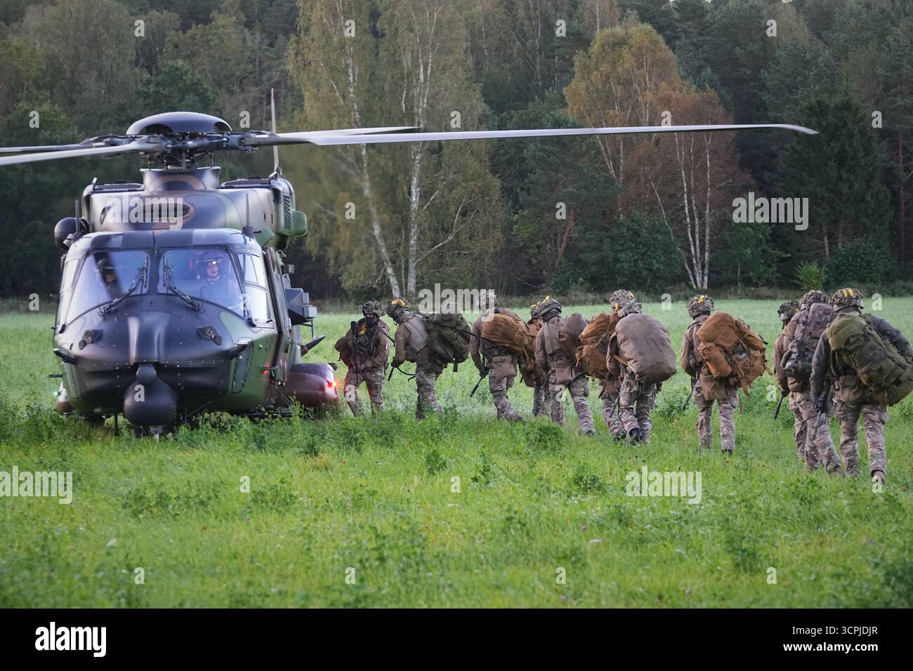 French service members participate in multinational military Exercise ...